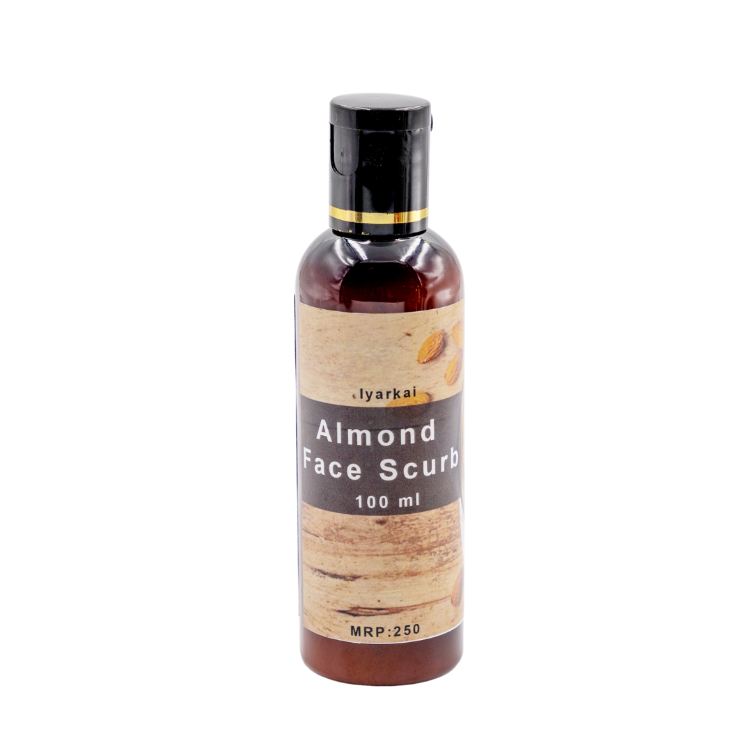 ALMOND FACE SRUB – Iyarkai Health & Wellness