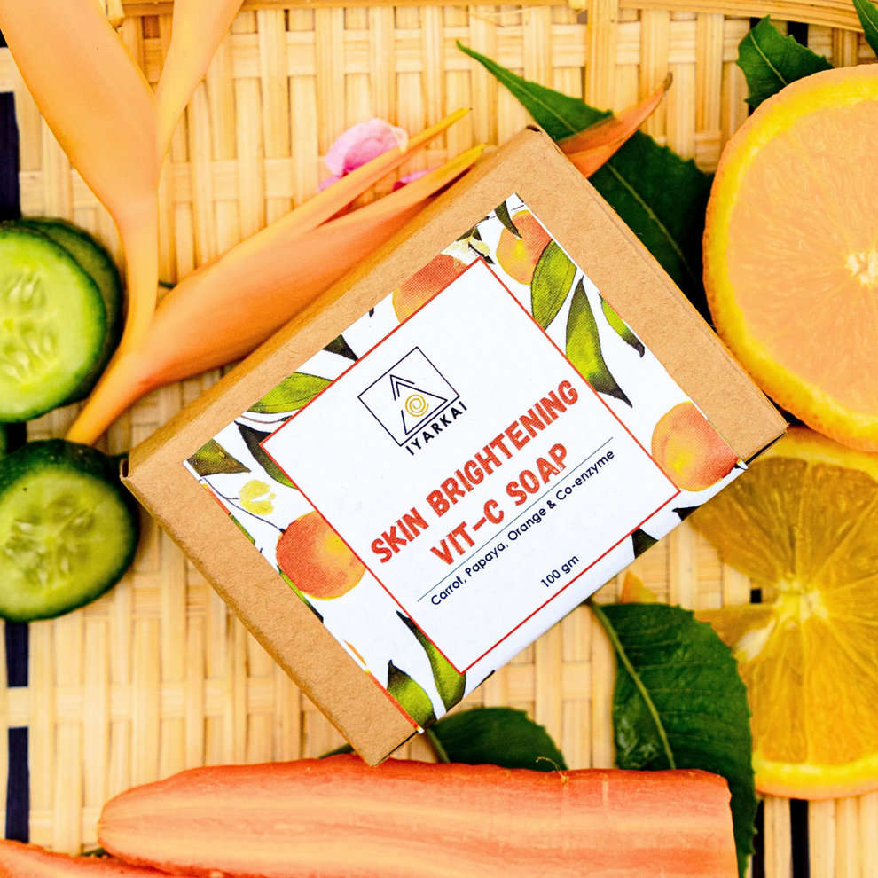 SKIN BRIGHTENING VIT -C SOAP – Iyarkai Health & Wellness